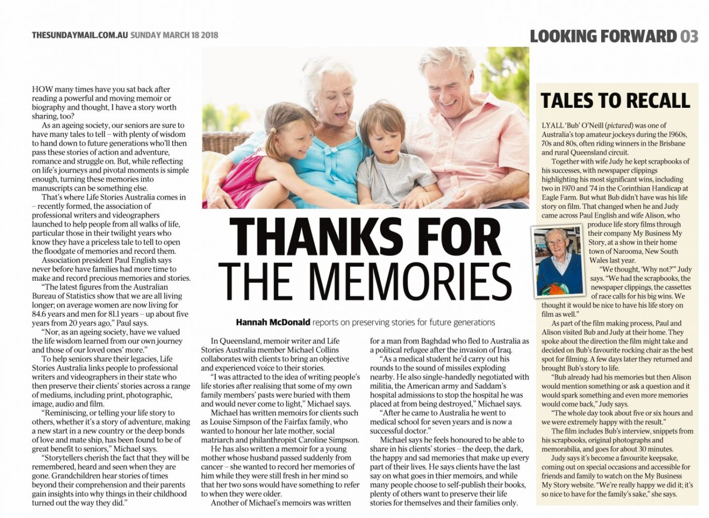 Media | Life Stories Australia Ltd